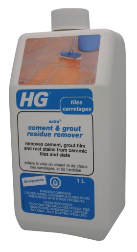 EXTRA Cement & Grout Residue Remover - HG. Does What It Promises!!